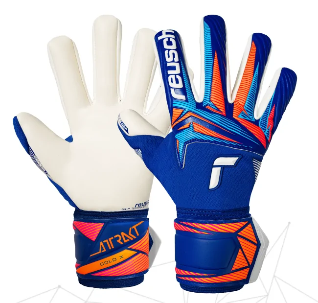Reusch Attrakt Gold X NC 2026 blauw - Keepershandschoenen24